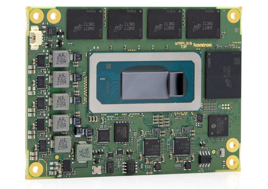 Kontron präsentiert COM-HPC Mini-Modul auf Basis der 13. Generation der Intel ® Core ...